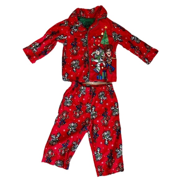 Disney | Pajamas | Disney Toy Story 2 Piece Christmas Pajamas Set ...